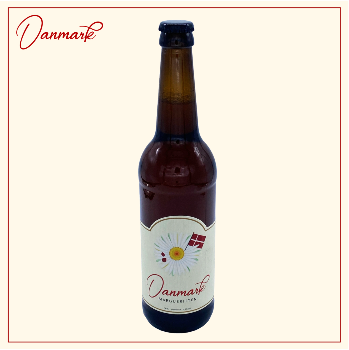 Dansk øl, MARGUERIT, Nibe bryghus - Drikkevarer - varme & kolde ...